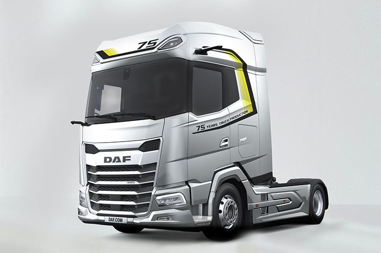 DAF lanza una edición especial del XG⁺ para celebrar 75 años de producción de camiones ...