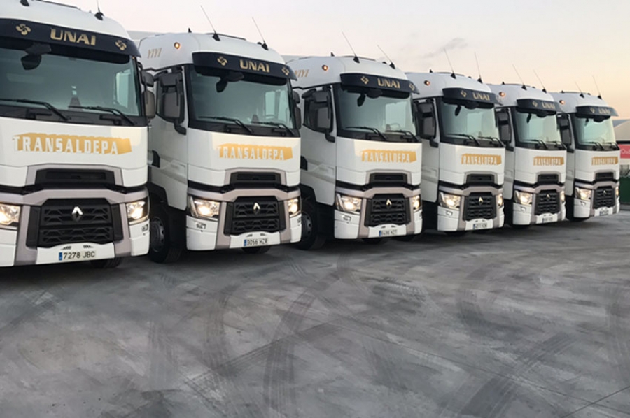 El Grupo Aldepa suma nueve camiones Renault a su flota - Transporte ...