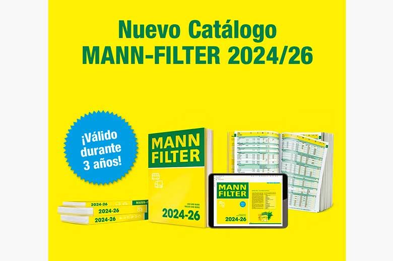 Nuevos catálogos MANN Filter para 2024-26 - Transporte Profesional