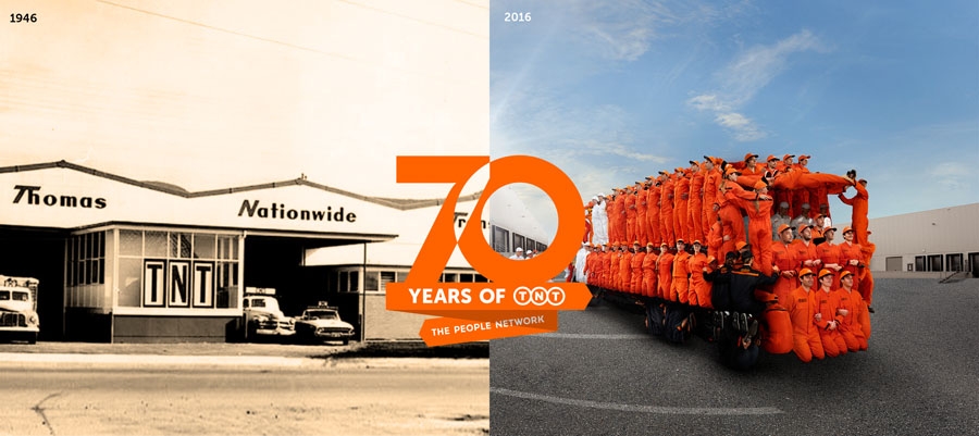 TNT celebra su 70 aniversario - Transporte Profesional