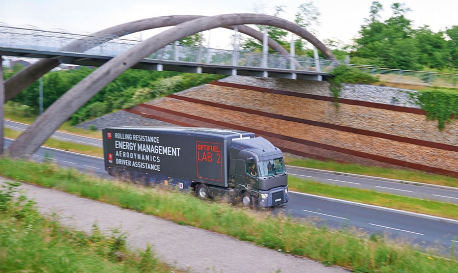Optifuel Lab 2, el laboratorio rodante de Renault Trucks - Transporte ...