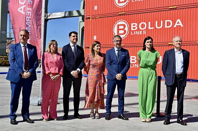 Boluda inaugura la terminal de contenedores en el Puerto de Santander ...